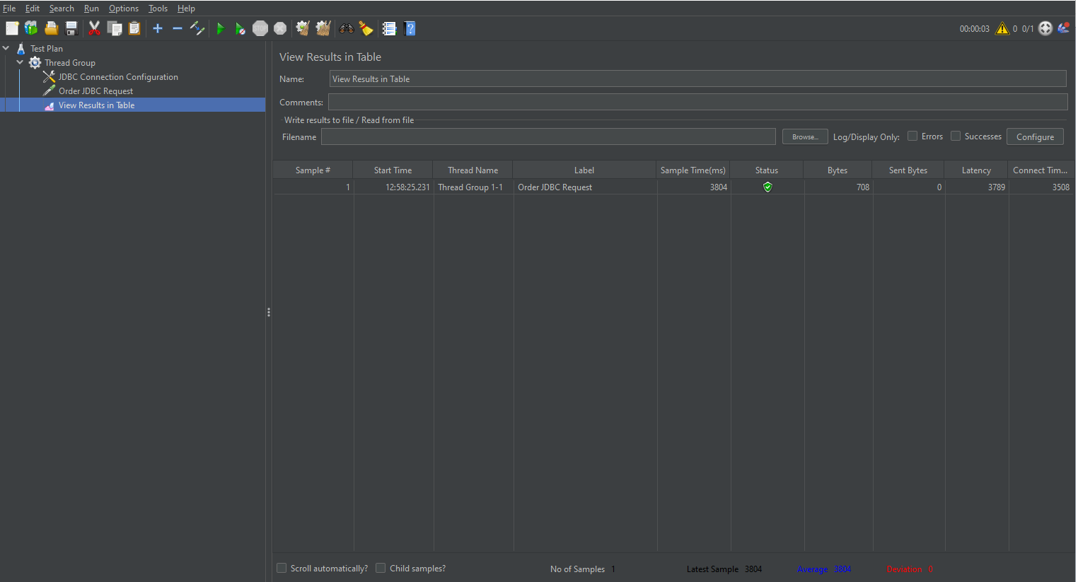 Database Mssql Testing Using Jmeter 